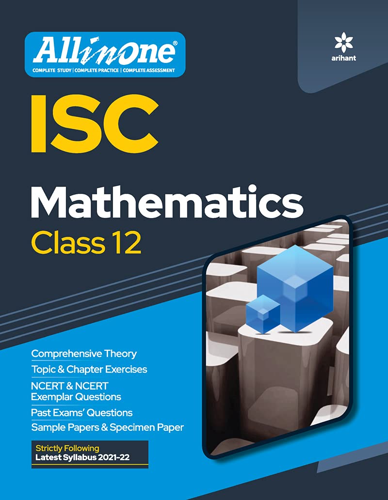 All In One Mathematics ISC Class 12 2021-22 : Jitendra Gupta, ISC ...