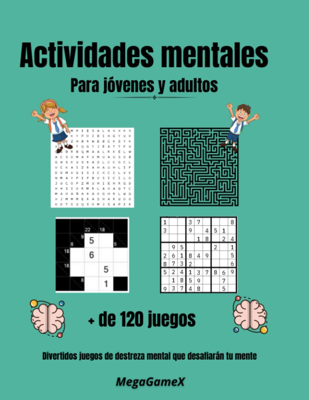 Actividades Mentales Para Jóvenes y Adultos: Divertidos juegos de ...