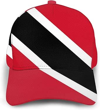 Trinidad and Tobago Flag Baseball Hat Dad Cap Black at Amazon Men’s ...