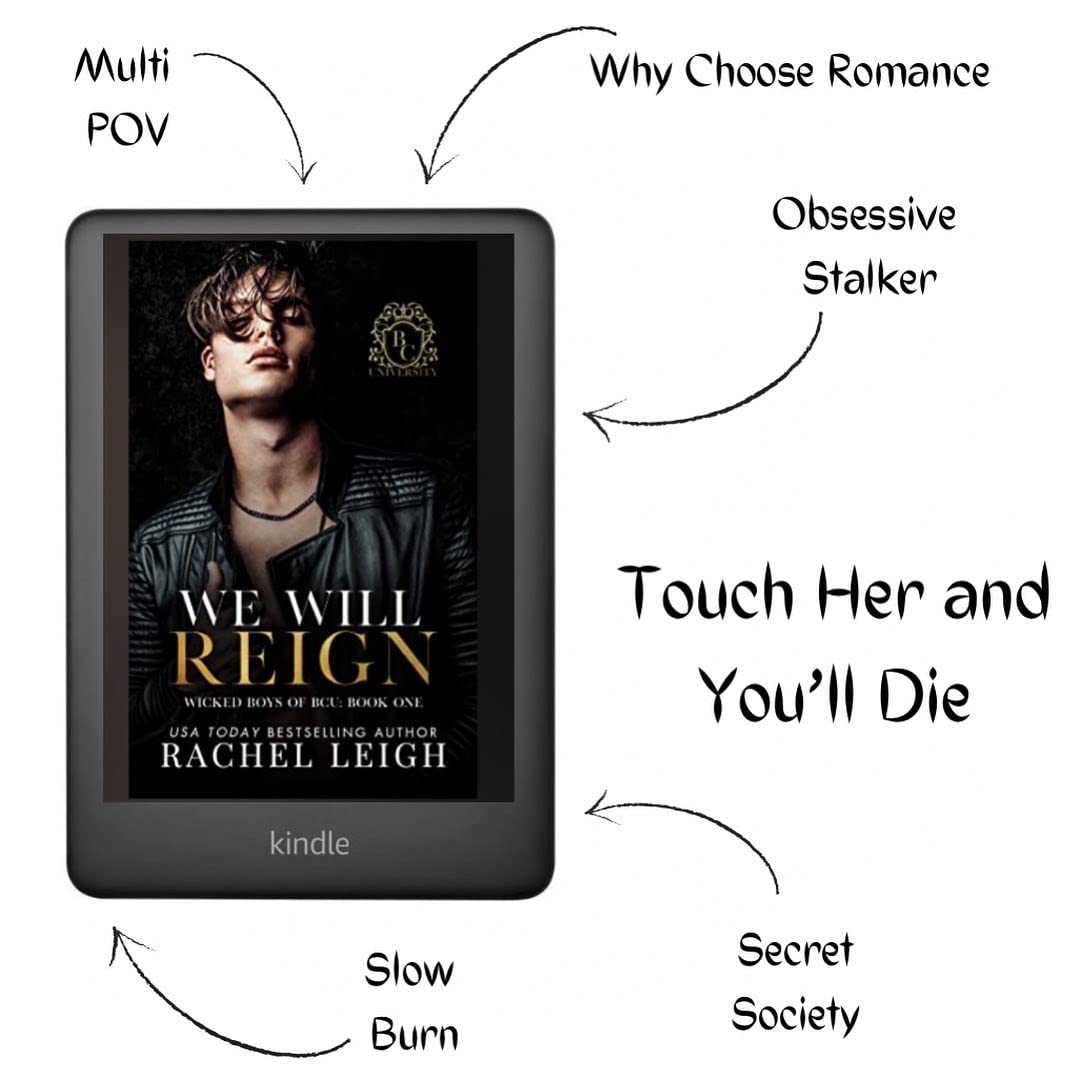 We Will Reign: A Dark College Romance : Leigh, Rachel: Amazon.com.au: Books