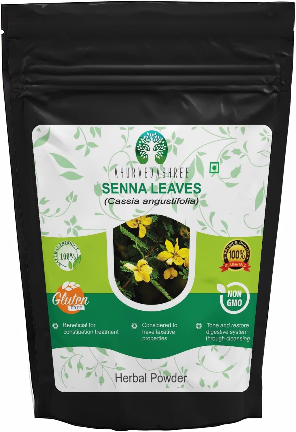 Amazon.com: AYURVEDASHREE Senna Leaf Powder 100 Gm I Cassia ...