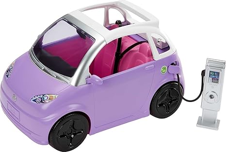 Barbie Voiture Violette Convertible avec Toit ouvrant, Véhicule ...