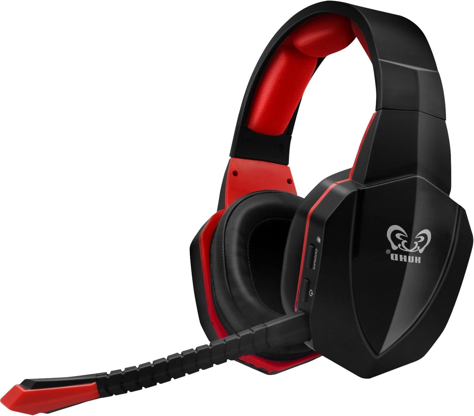 HUHD Casque Gaming sans Fil, Casque de Jeu sans Fil 2,4 G pour Nintendo ...
