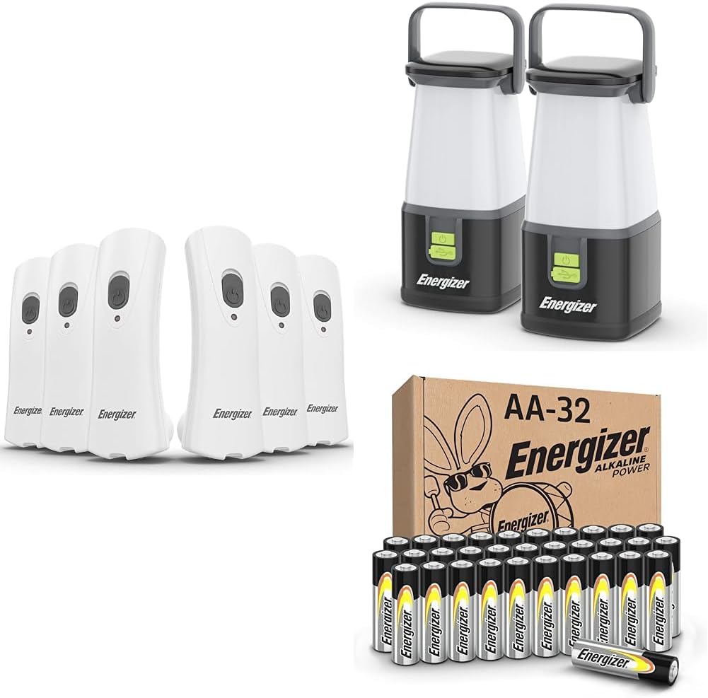 Amazon.com: Energizer LED Rechargeable Plug-in Flashlights (6-Pack ...