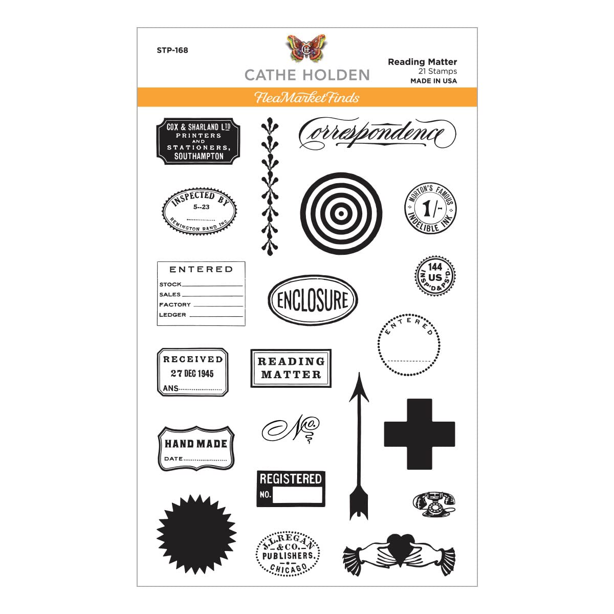 Amazon.com: SPELLBINDERS PAPERCRAFTS, INC Clear Spellbinders Stamp Set ...