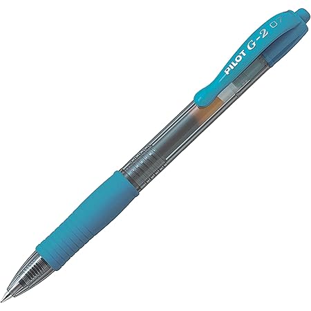 Pilot G207 Retractable Gel Rollerball 0.7 mm Tip (Single Pen) - Sky ...