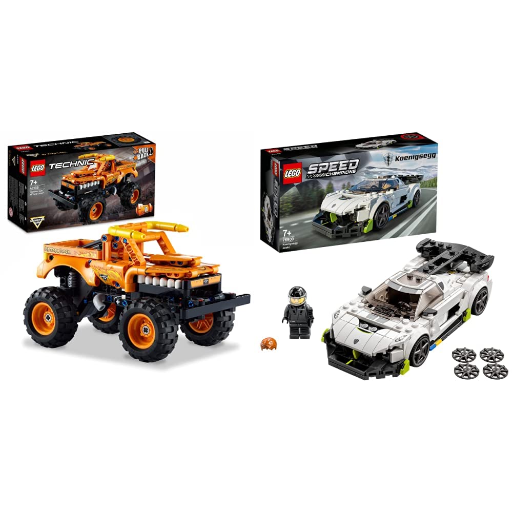 Buy LEGO 42135 Technic Monster Jam El Toro Loco 2 in 1 Pull Back Truck ...