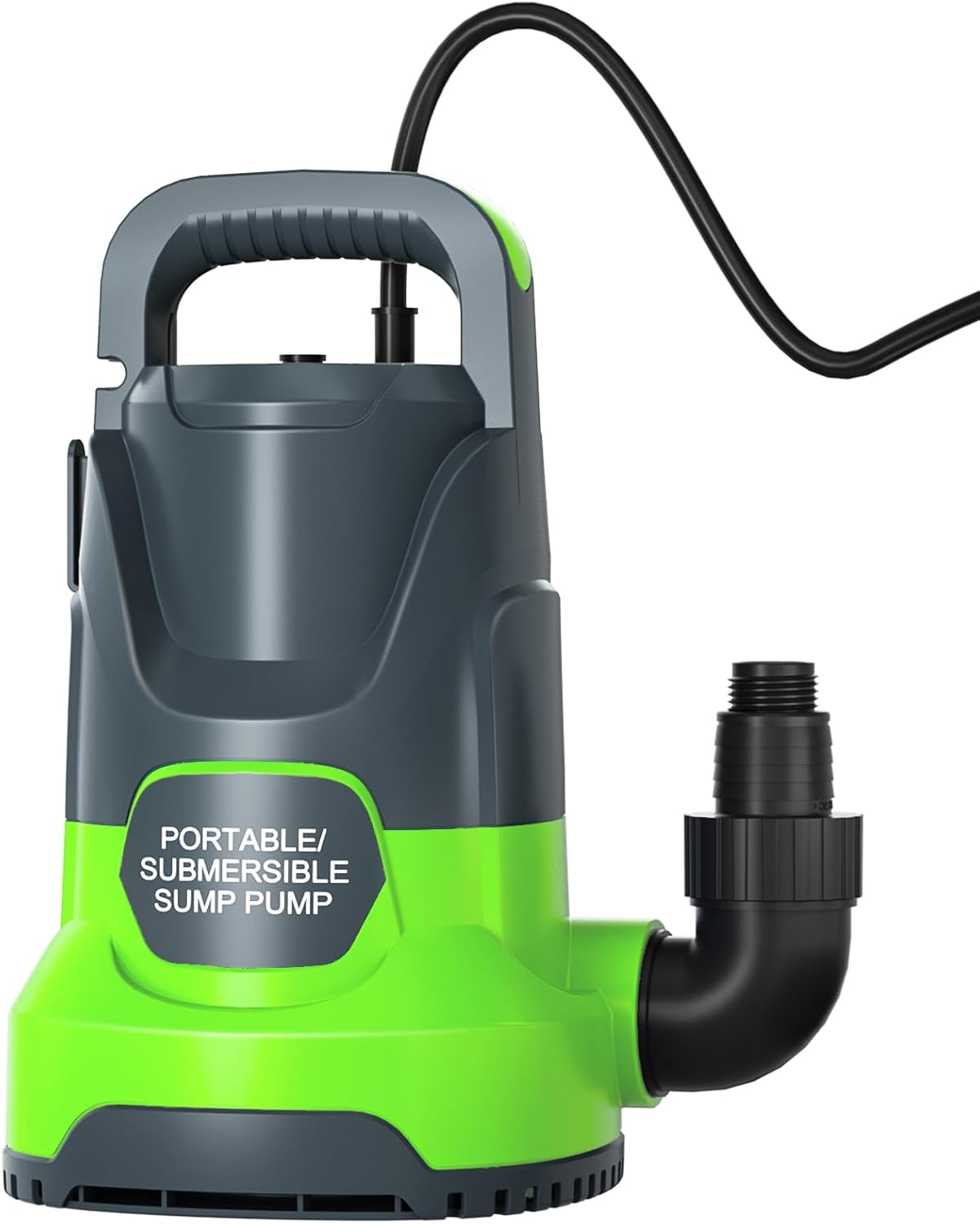 Water Pump Submersible Sump Pump 1.4HP 5400GPH Portable Electric Water ...