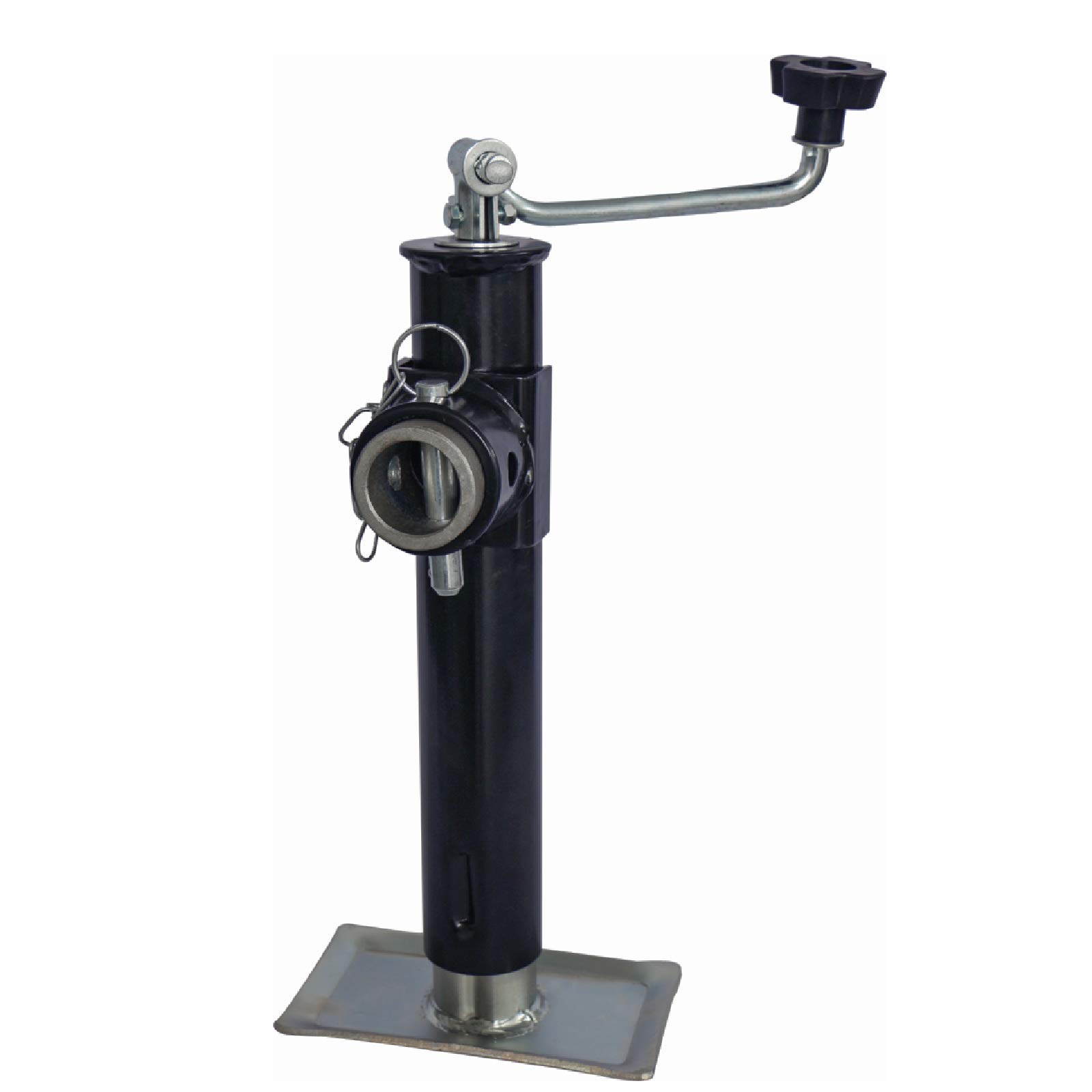 TYT Brands Weld-On Pipe-Mount Swivel Trailer Jack, 5,000 lbs. 10 Inches ...