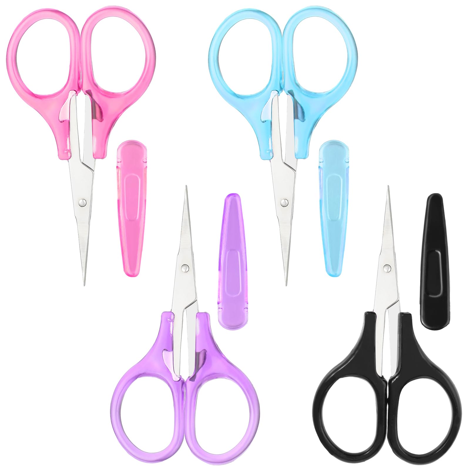 Amazon.com: 4Pcs Tiny Scissors, Stainless Steel Small Classroom ...