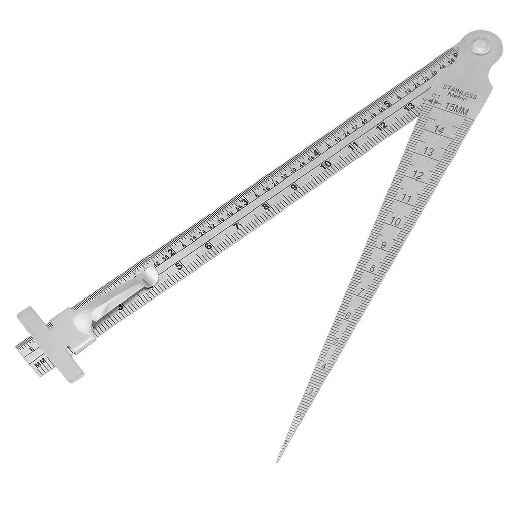 Amazon.com: Welding Taper Gauge, Feeler Gauge Stainless Steel Welding ...