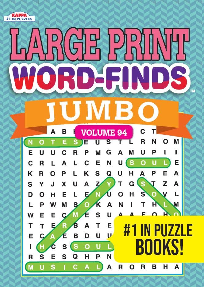 Snapklik.com : Jumbo Large Print Word-Finds Word Search Puzzle Book