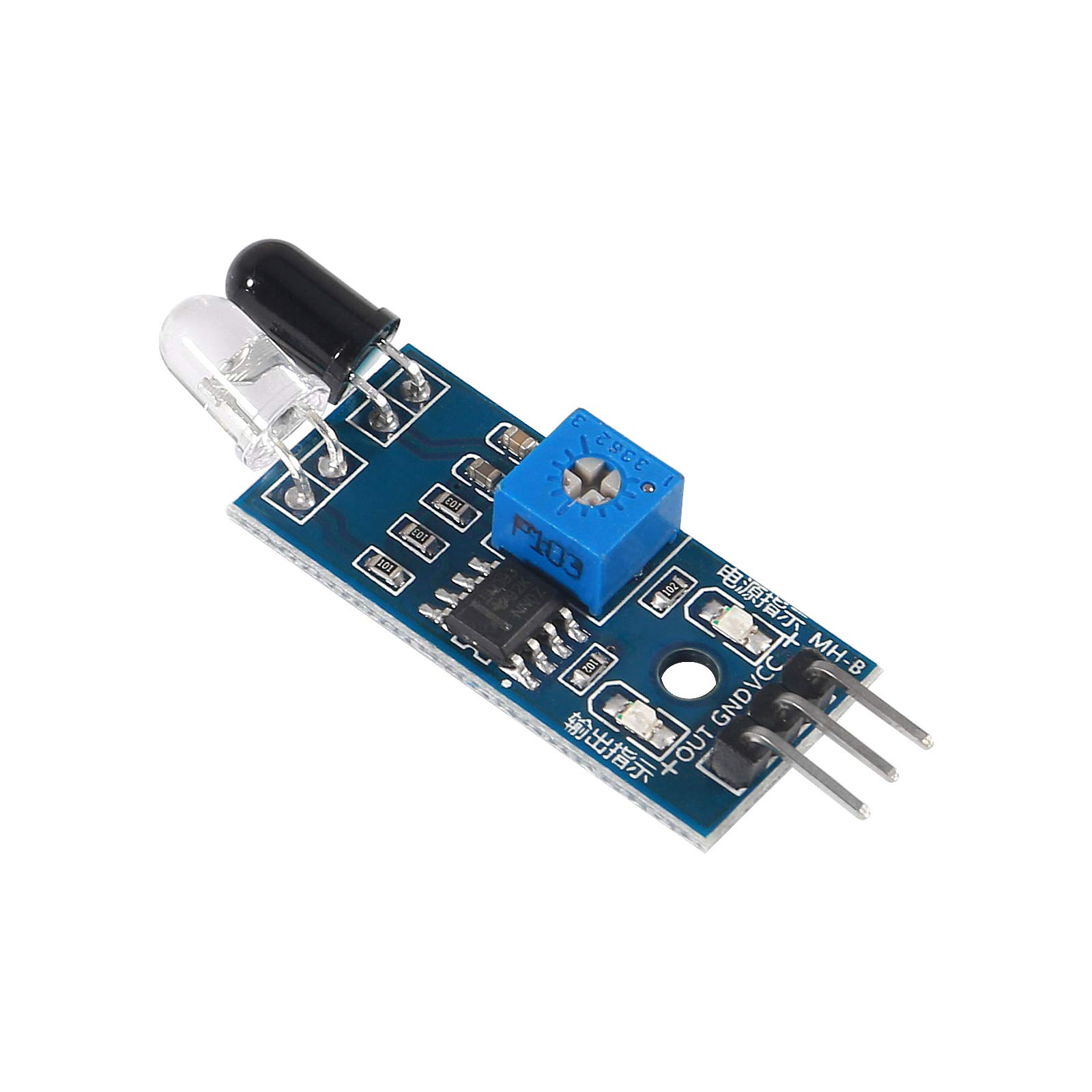 Snapklik.com : 15PCS IR Infrared Obstacle Avoidance Sensor Module 3 ...