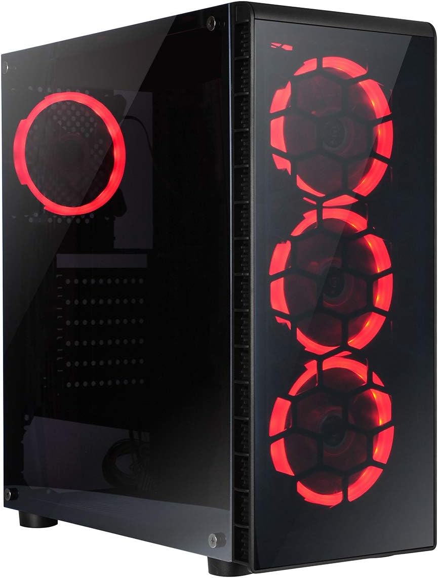 OCHW Raider Red Ultra Fast Gaming PC - AMD A6 9500 Dual Core @ 4.10GHz ...