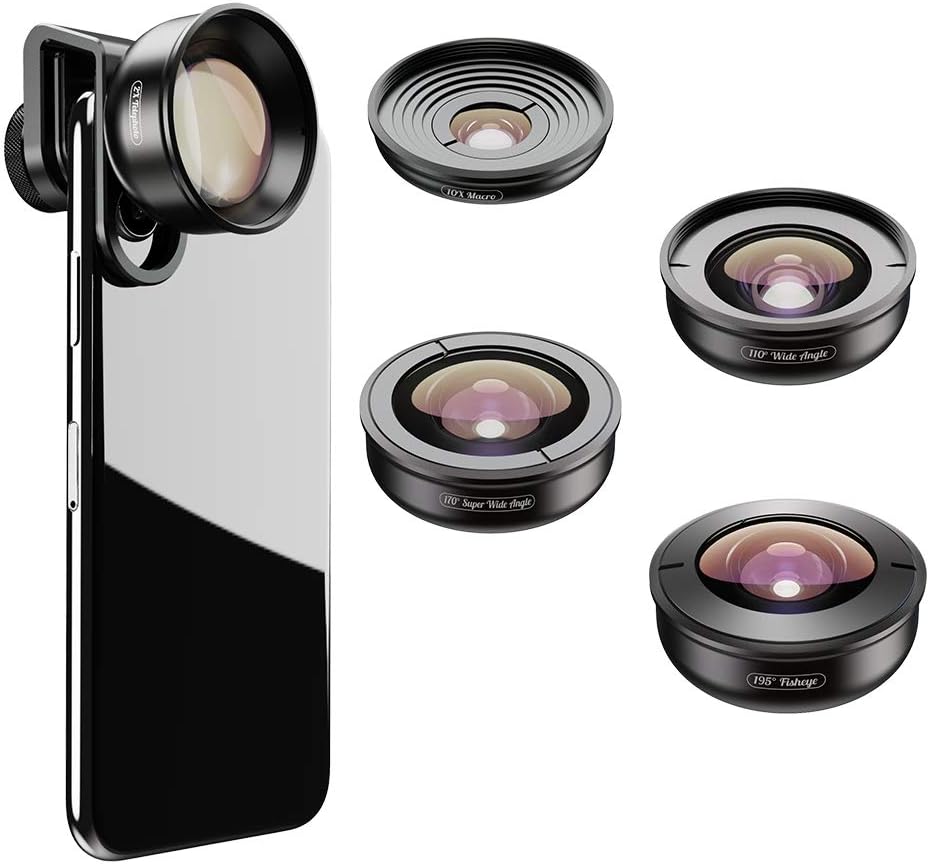 Amazon.com: CamKix Universal 3 in 1 Cell Phone Camera Lens Kit for ...