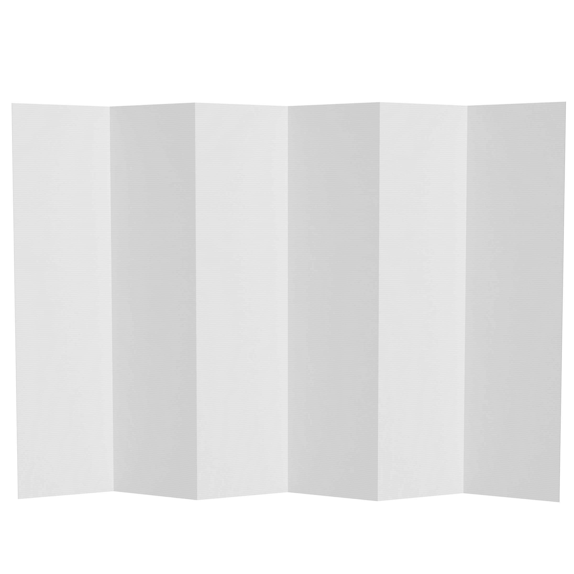 Amazon.com: 6 ft. Tall White Temporary Cardboard Folding Screen - 6 ...