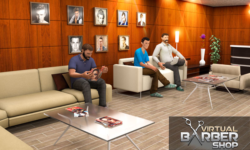 Virtual Barber Shop Hair Salon Beard Shave Games:Amazon.com:Appstore ...