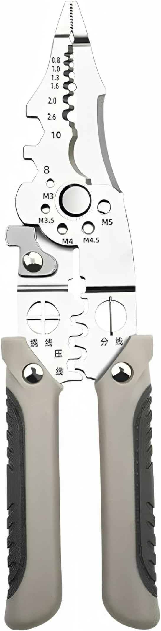 amazon basics Multi-Purpose Wire Stripper and Cutter Set of 1 : Amazon ...