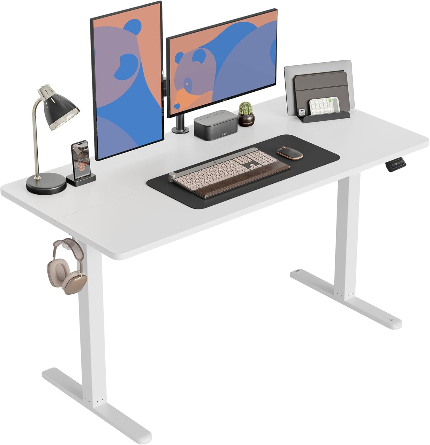 Amazon.com: CubiCubi Electric Standing Desk, 63 x 24 Inches Height ...