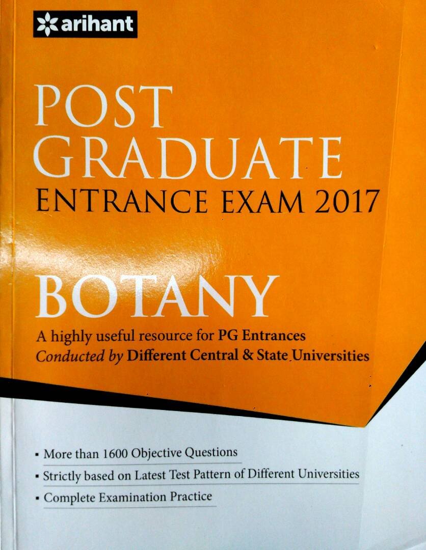 Buy pg entrance exam 2017 botany Book Online at Low Prices in India ...