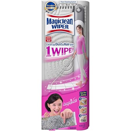 MAGICLEAN Micro-Fibers Wiper Stick Set : Amazon.in: Home & Kitchen