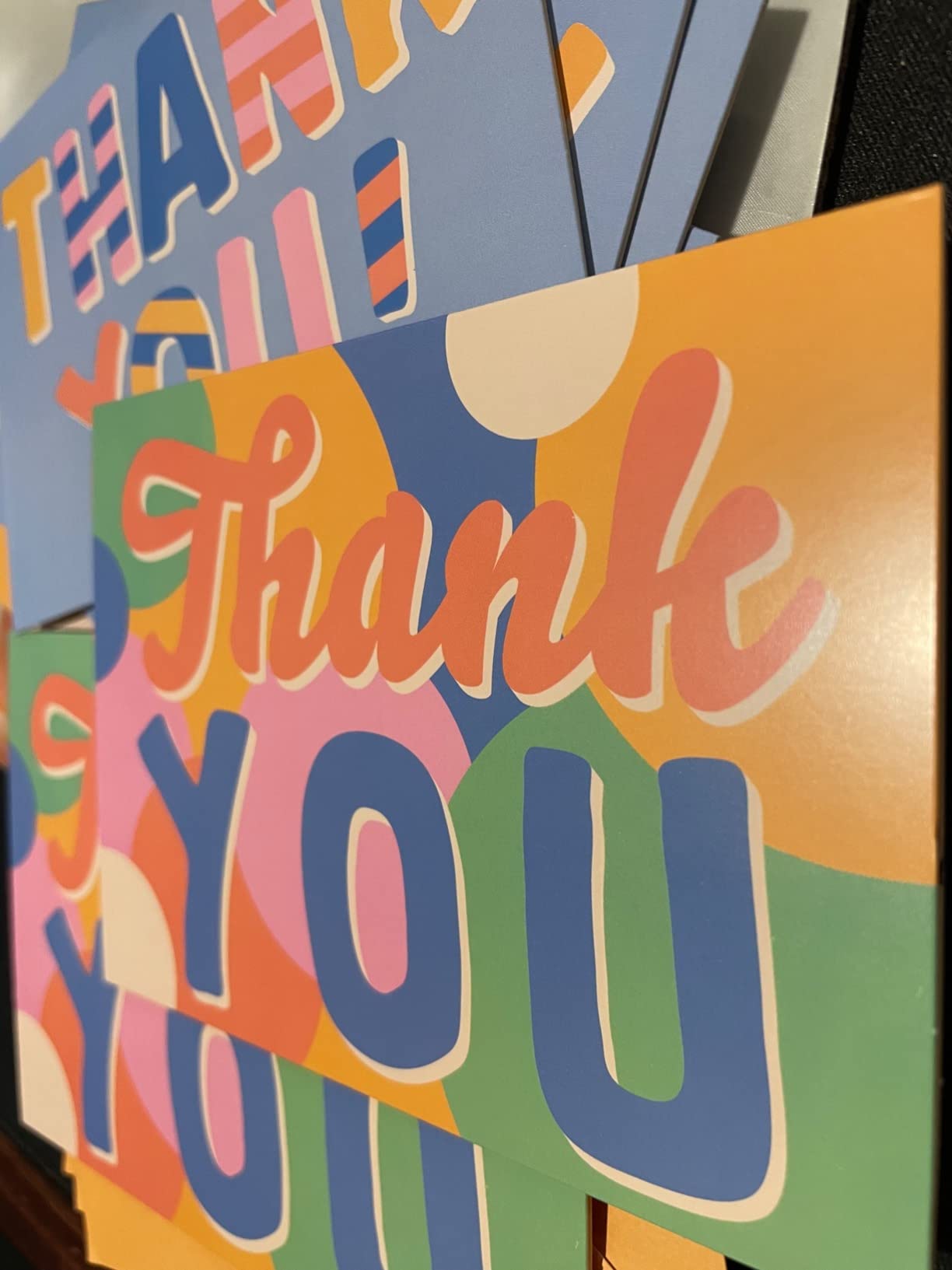 S&O Fun Thank You Cards with Envelopes - Blank decor sheets for ...