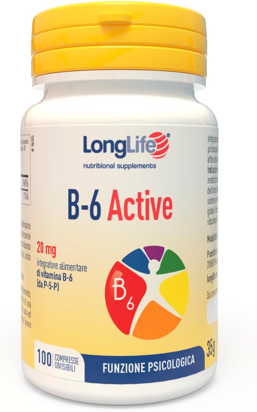 LongLife® B-6 Active | Forma biologicamente attiva della vitamina B6 ...