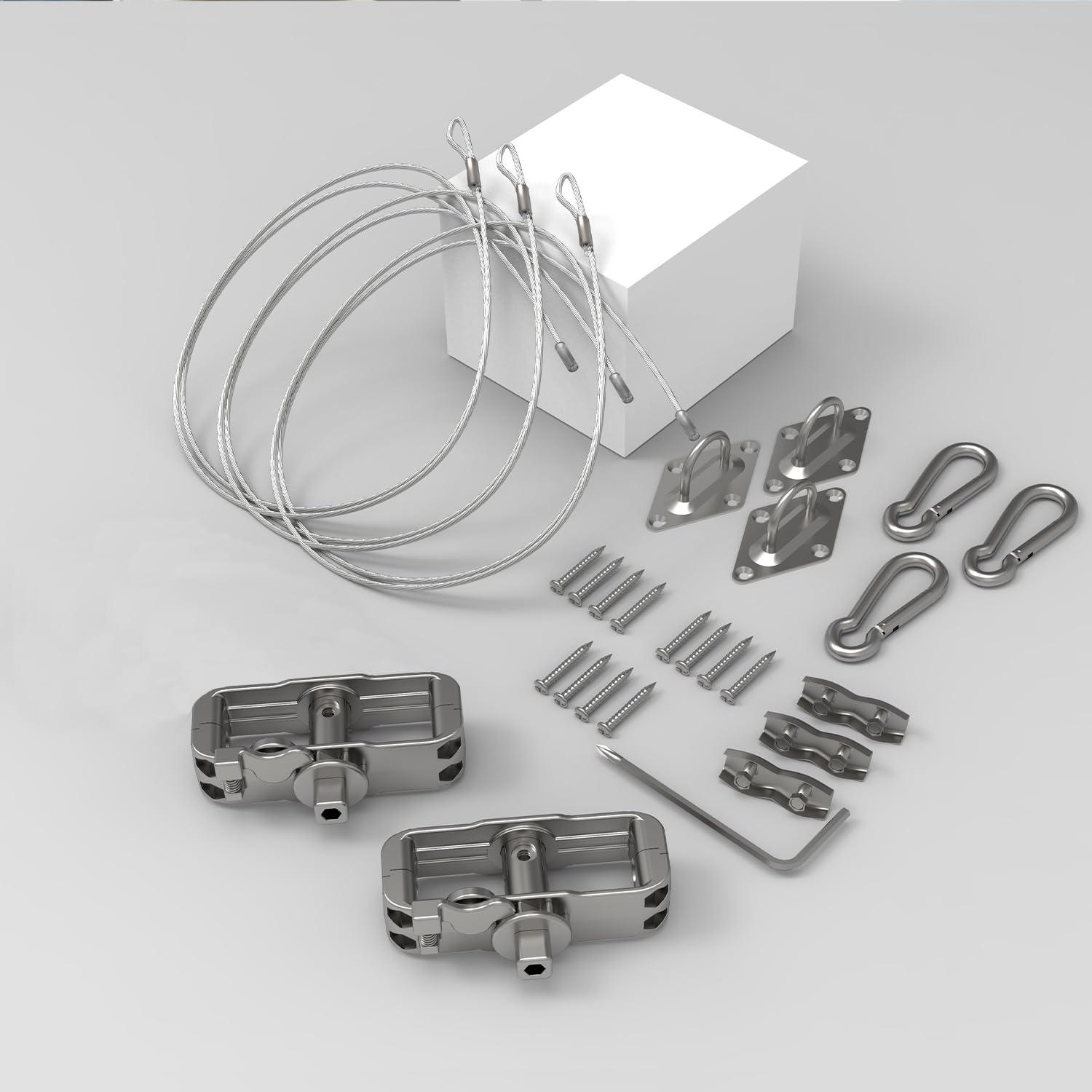 Amazon.com : FLORALEAF Sun Shade Sail Hardware Kit with 18' (6'x3 ...