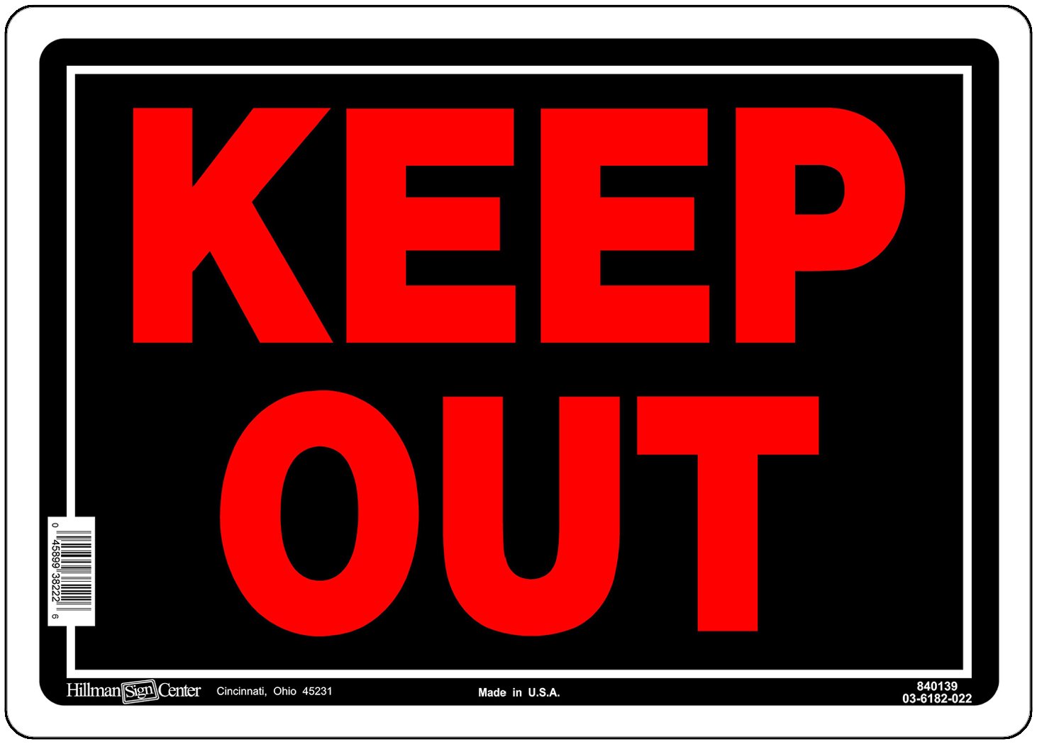 Keep Out Sign Clipart Arc