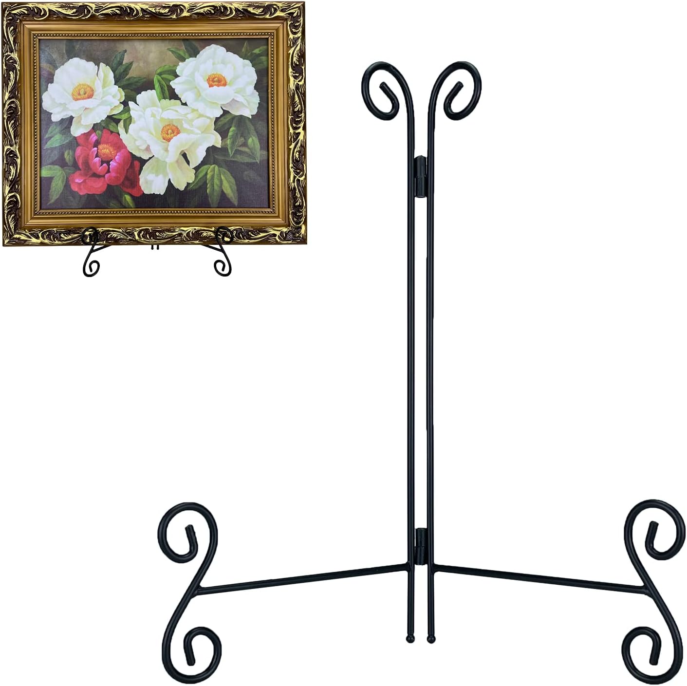 Amazon.com: uxcell Plate Stand for Display, 10 Inch 2Pcs Iron ...