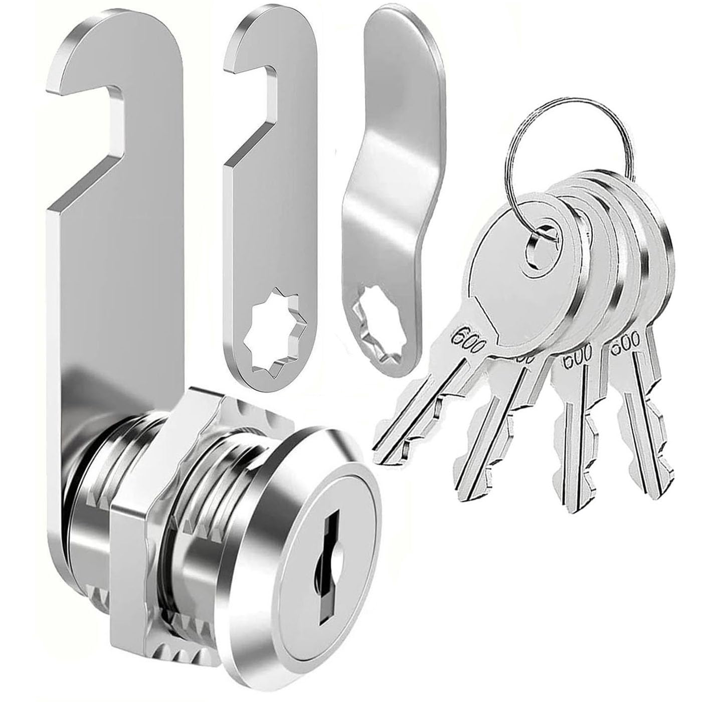 ZiYuya 16mm Mailbox Lock with Key Alike, Cabinet Cam Lock, Postbox Lock ...