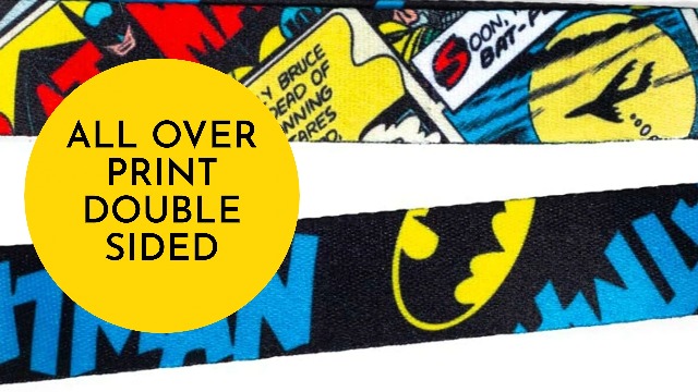 Watch Batman Comic Book Lanyard Key Chain with Collectible Sticker on ...