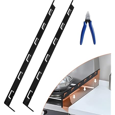 Amazon.com: Stovetop Extender SE24BLA Oven Gap Guard (Pack of 2 ...