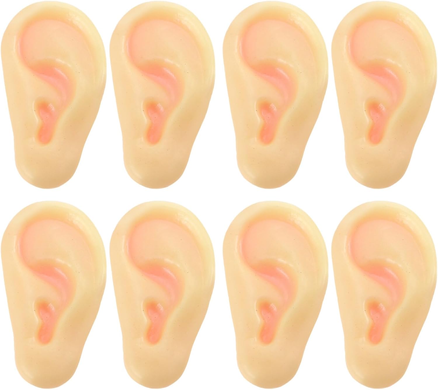 Amazon.com: Toyvian 8 Pcs Jumbo Fake Ears Latex Fake Ears Simulation ...