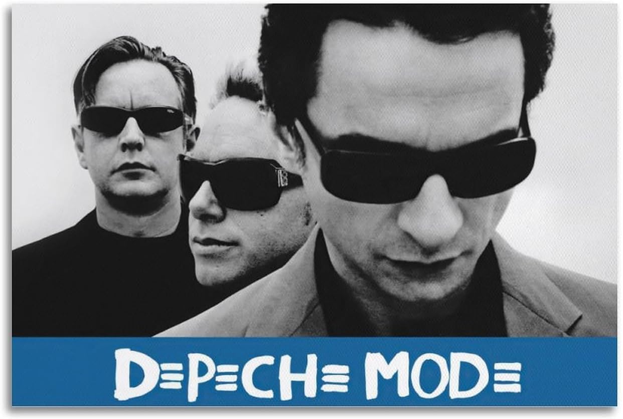 Amazon.com: YNTNDYGV Depeche Mode Poster Vintage Rapper Music Poster ...