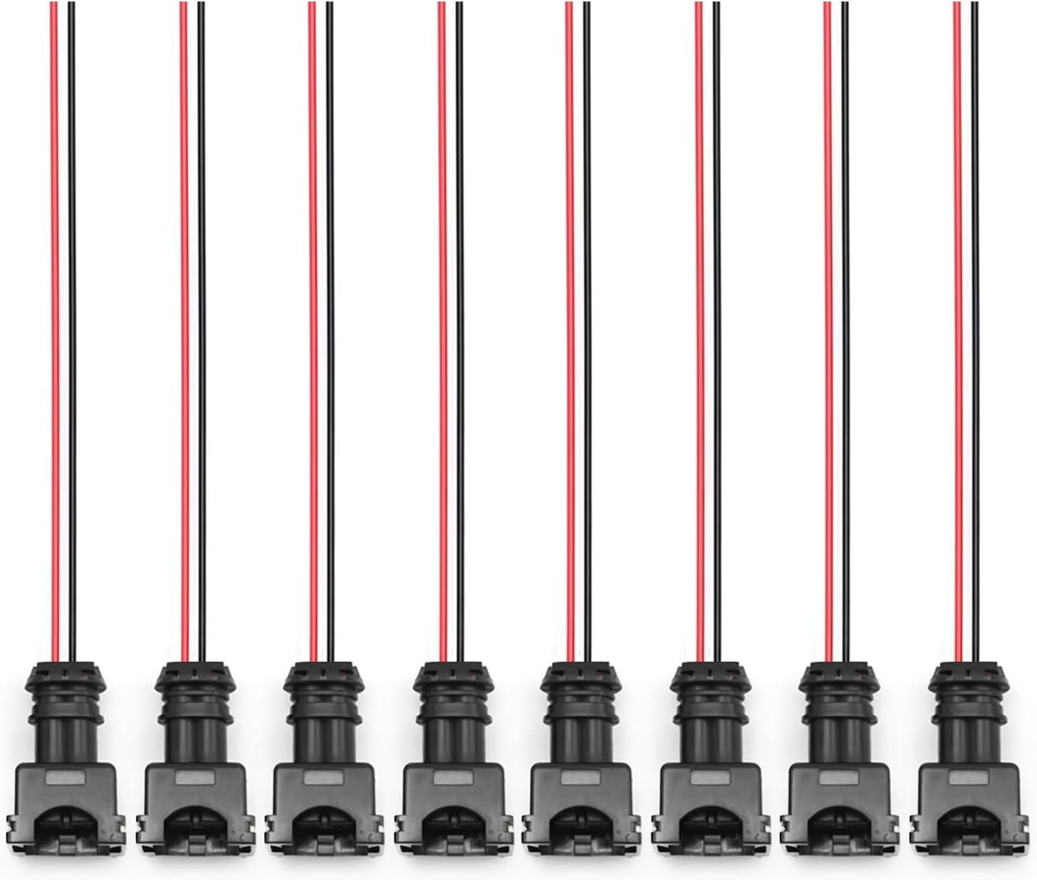 Amazon.com: Vkinman 8 Pack Fuel Injector Connector Plug Harness ...