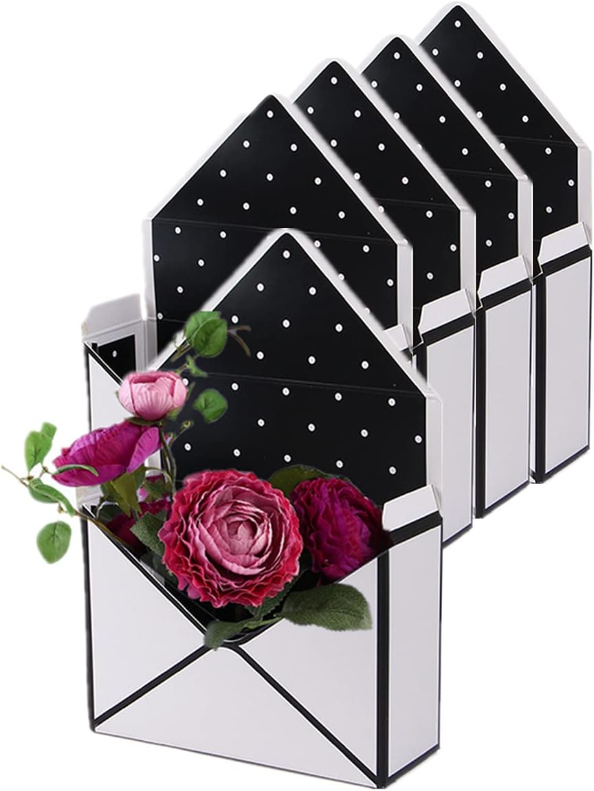 Amazon.com: 5 Pcs Bouquet Flower Gift Box,Folding Flower Storage Box ...