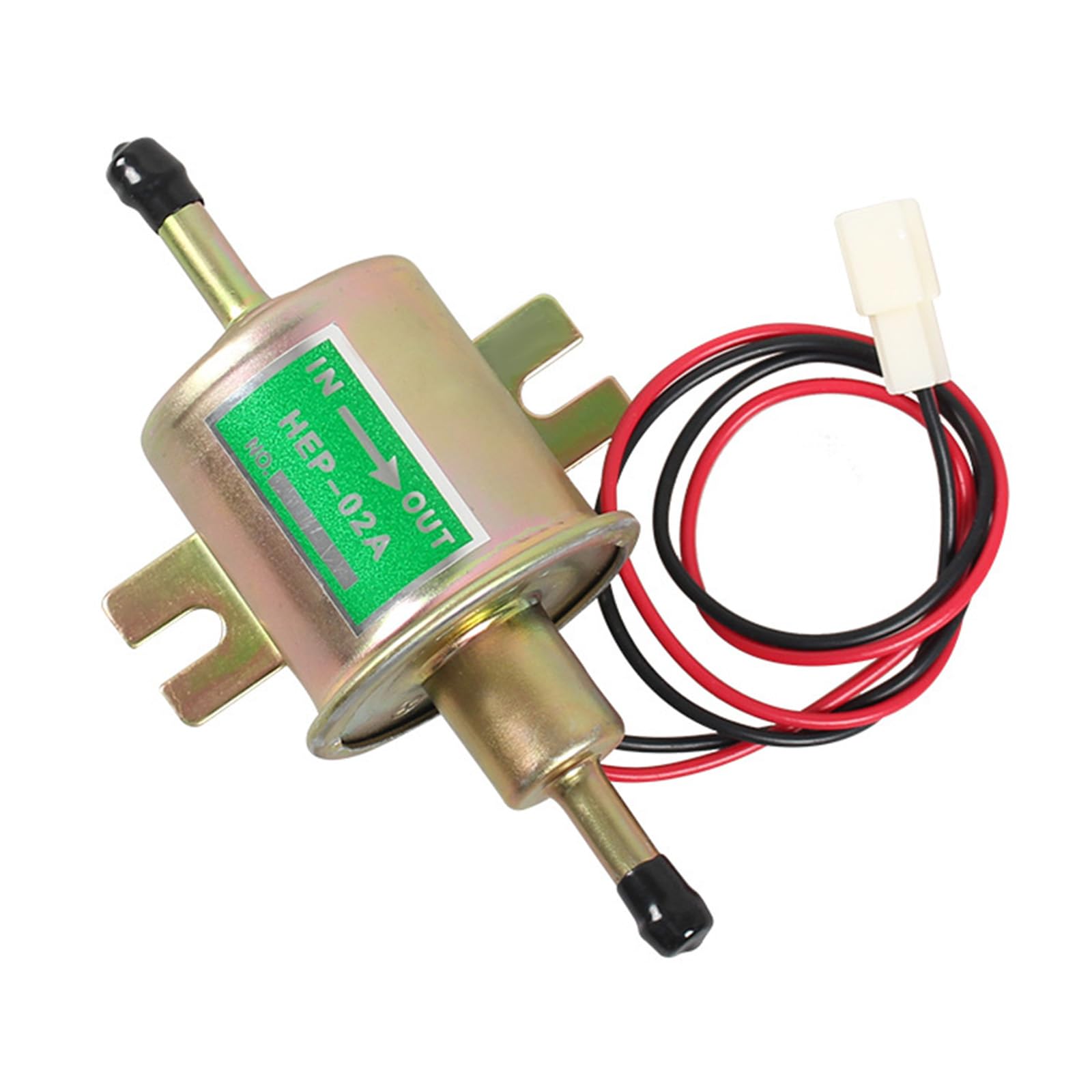 Amazon.com: Augeny 12V Electric Fuel Pump, HEP-02A Universal Inline Gas ...