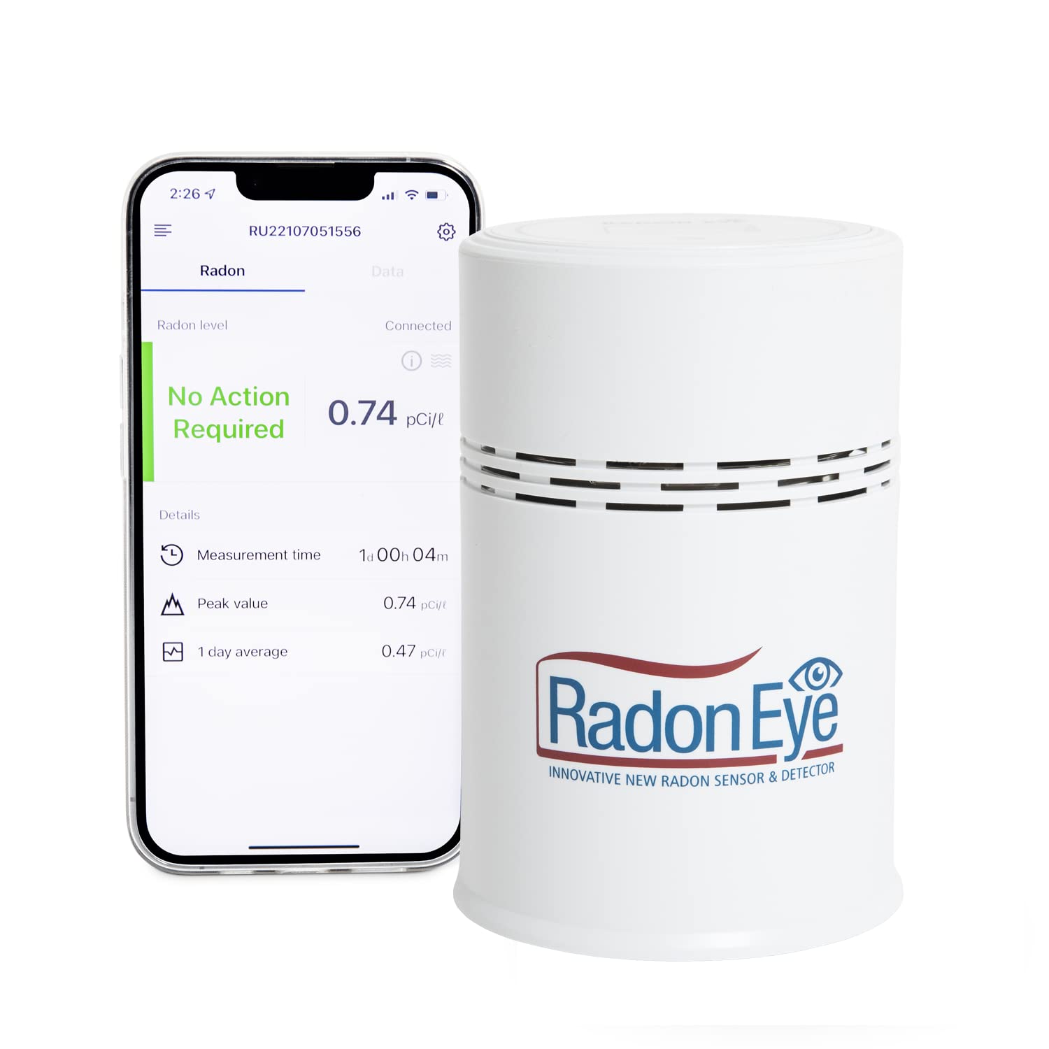 Snapklik.com : Ecosense RD200 RadonEye, Home Radon Detector, Fast ...