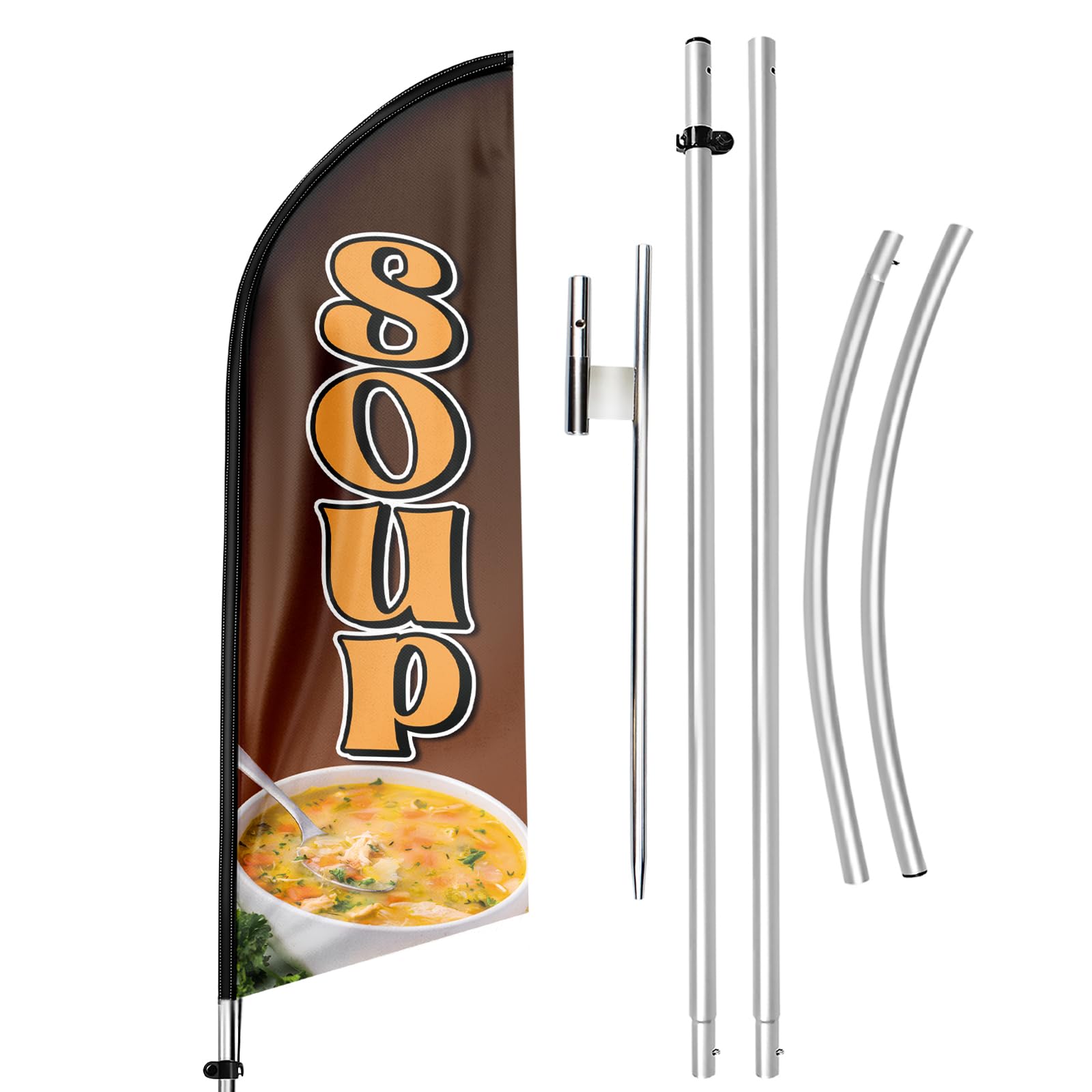 Snapklik.com : QSUM 11FT Soup Sign