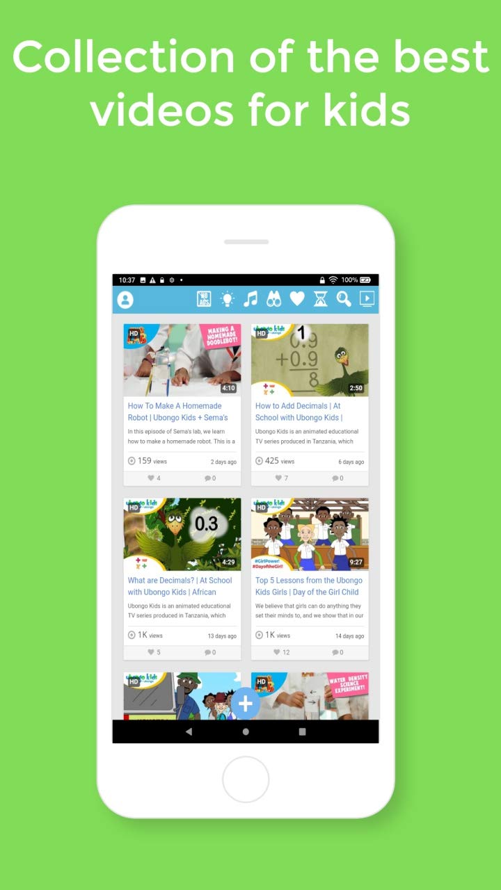 TV4Kids - Entertainment videos for kids - App on Amazon Appstore