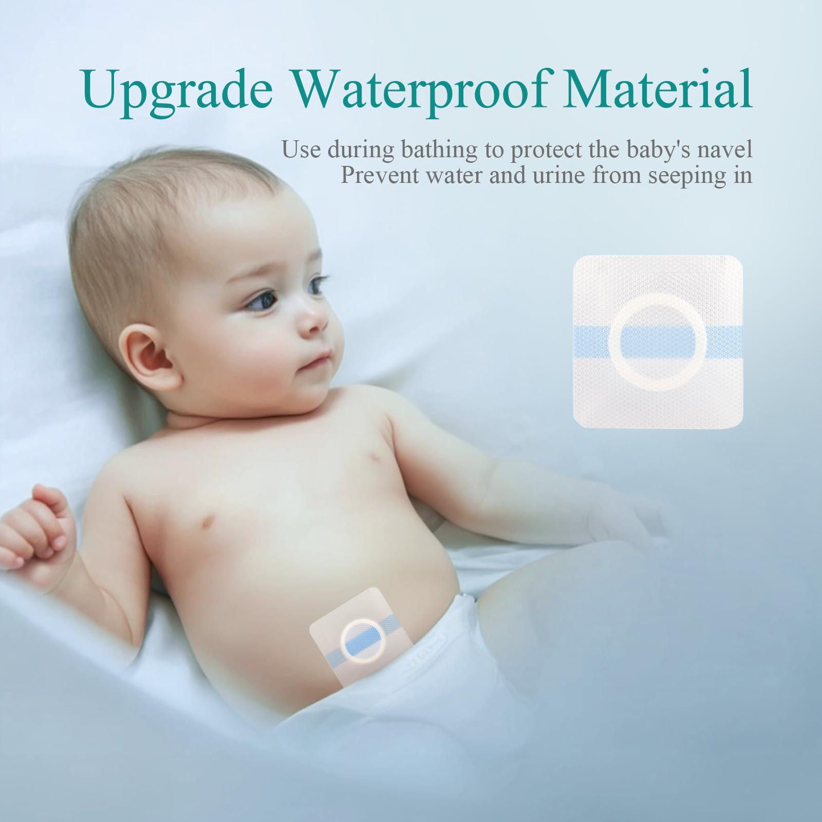 Snapklik.com : 15 Pack Baby Belly Navel Patches, Medical Umbilica ...