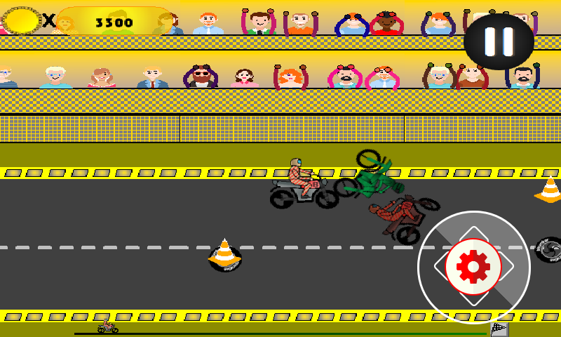 Aplicación 2D Bike Race en Amazon Appstore