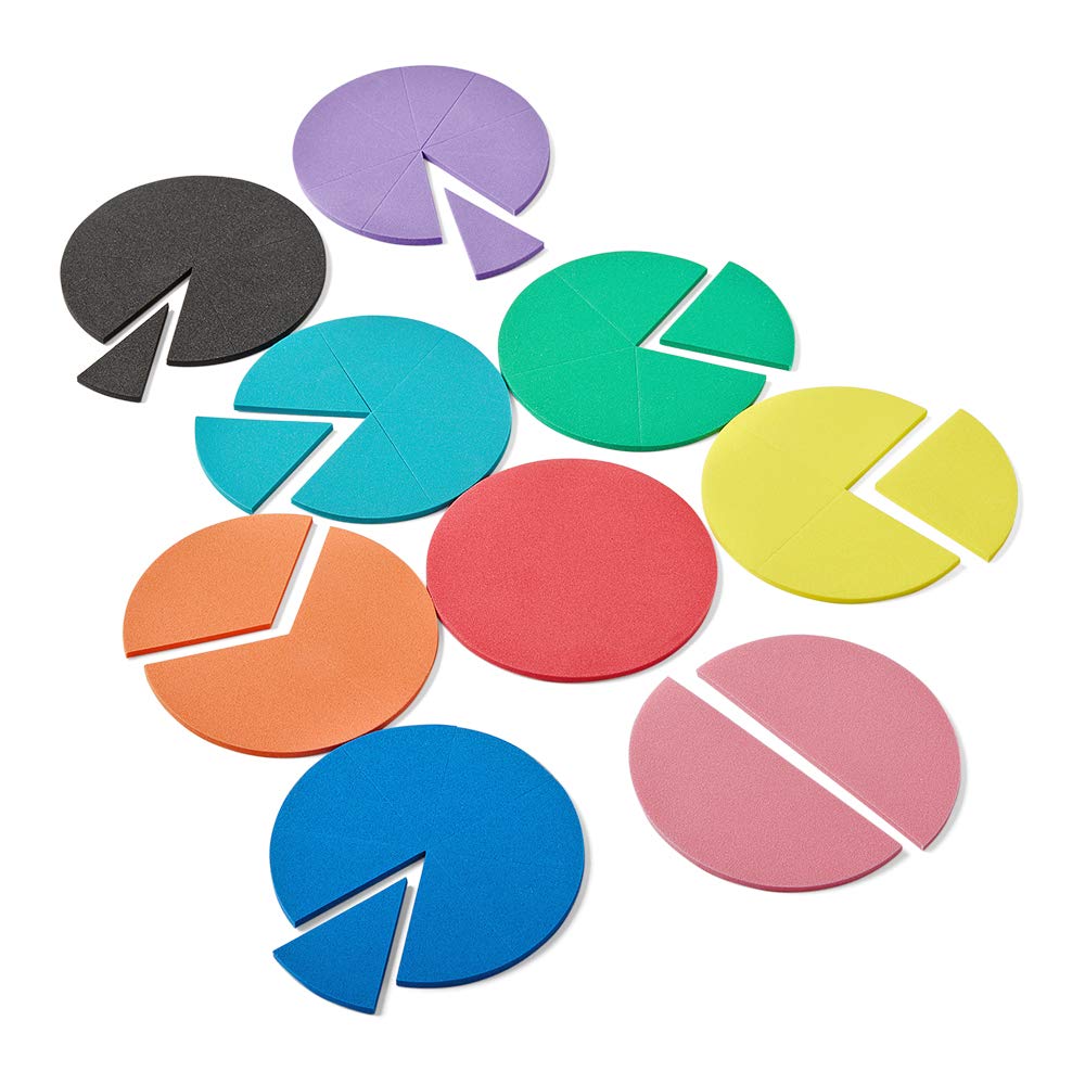 Fraction Circle Fifths Clipart