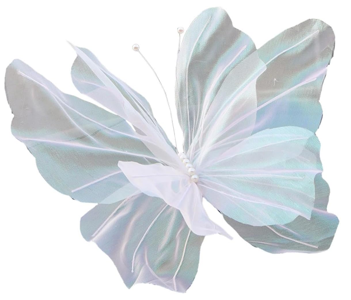 Amazon.com: Giant Artificial Butterfly, 20inch Silk Yarn Artificial ...