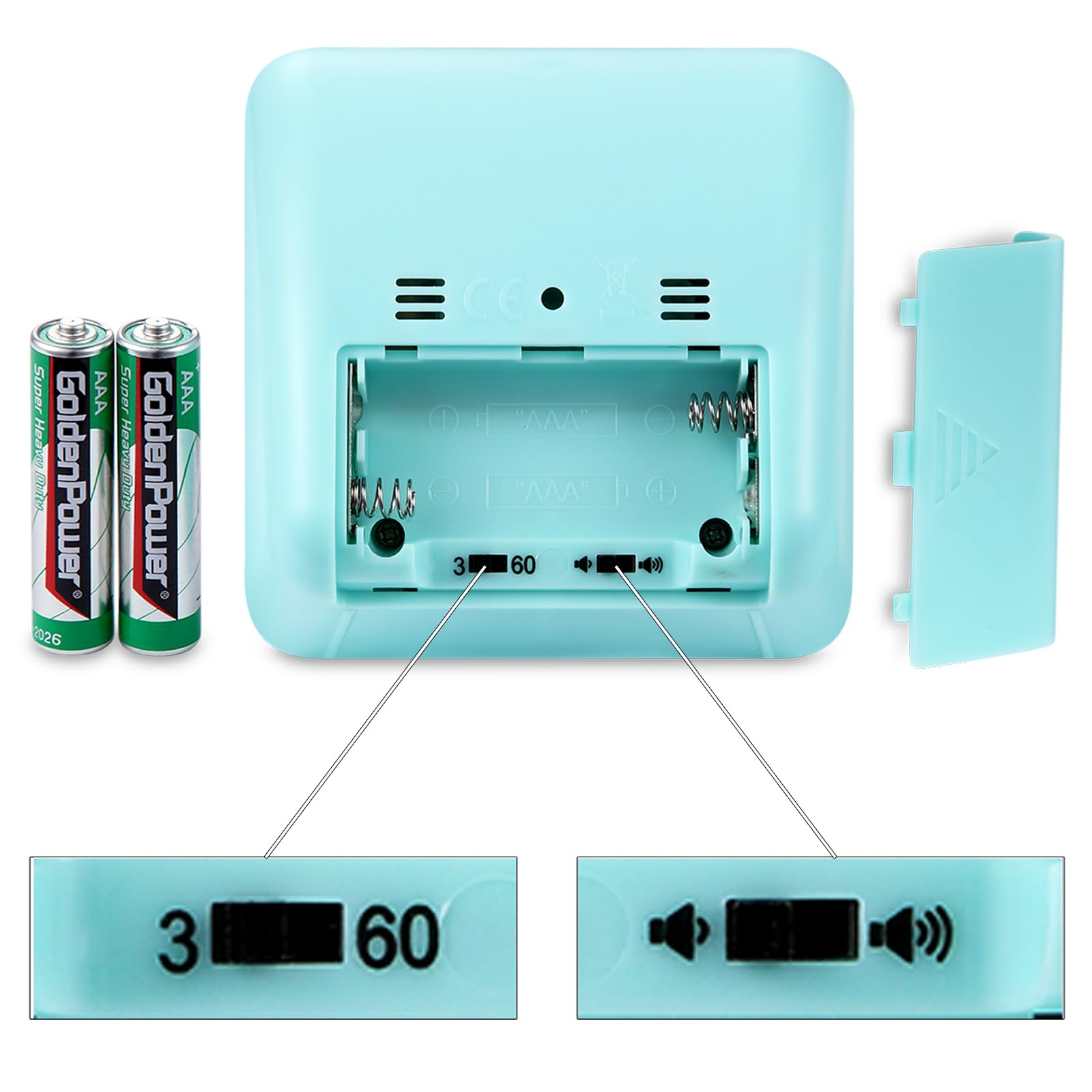 Snapklik.com : Visual Timer For Kids, 60 Minute Toddler ADHD Timer ...