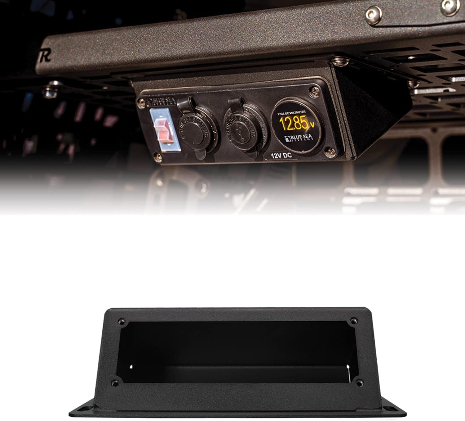 Amazon.com: The 12 Volt Accessory Panel Mount Compatible with Blue Sea ...