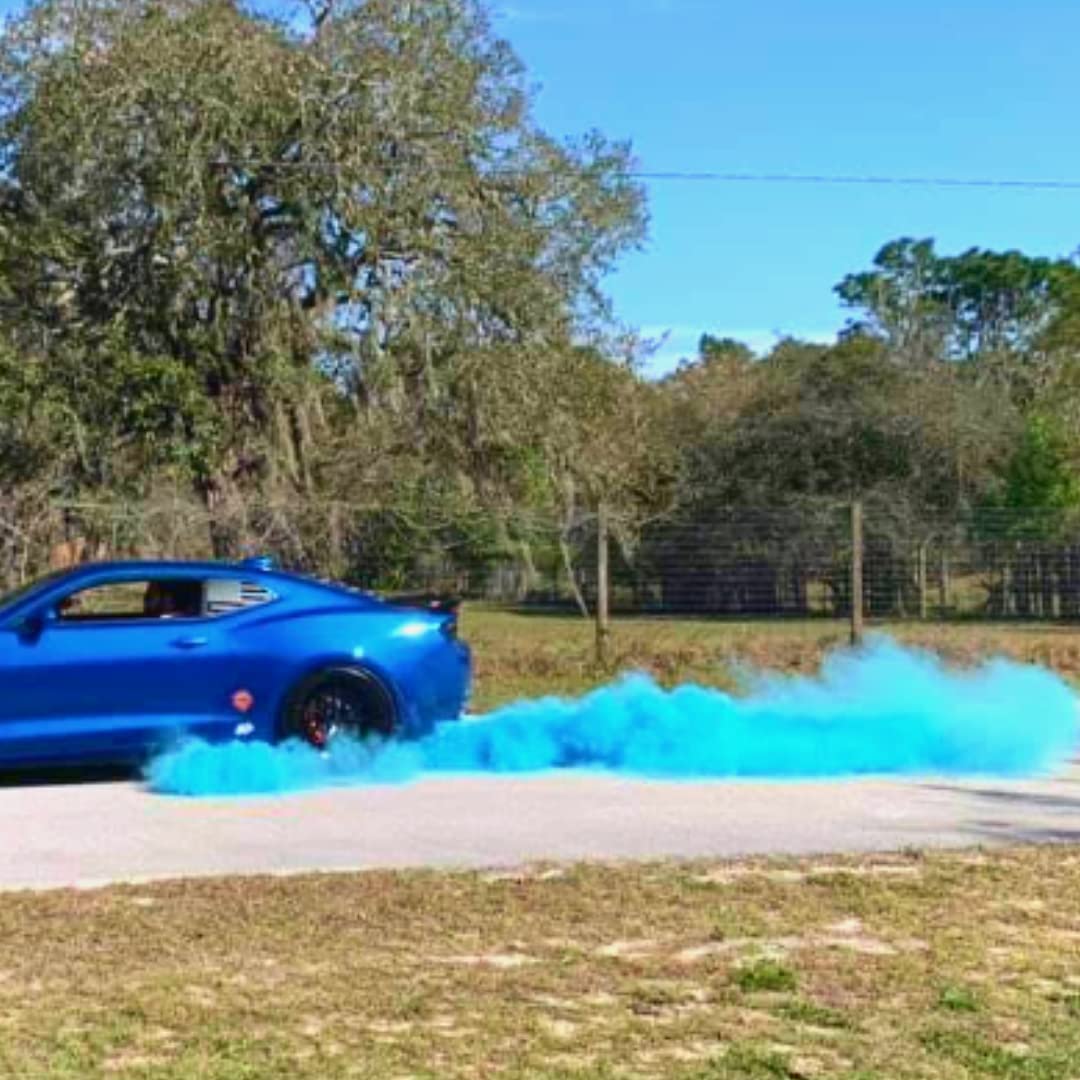 How Much Gender Reveal Powder In Exhaust at Travis Poteete blog