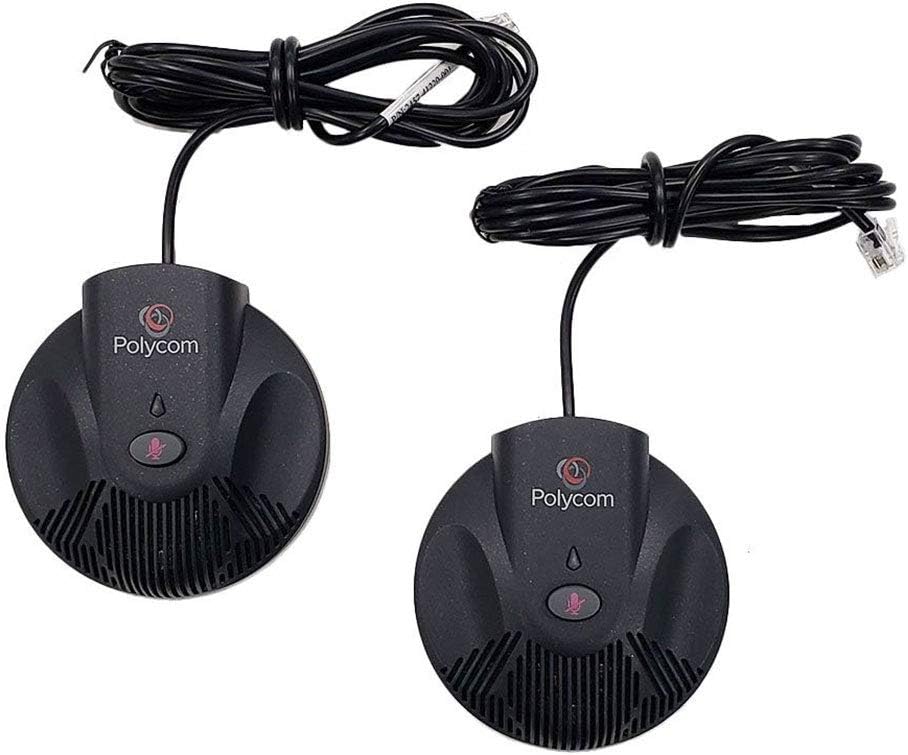 Amazon.com : Polycom SoundStation IP 7000 Extension Microphones (2200 ...