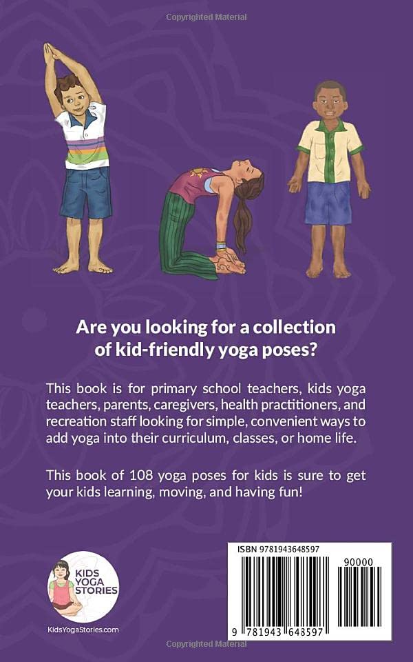 Snapklik.com : 108 Yoga Poses For Kids: Easy Yoga Poses To Get Children ...